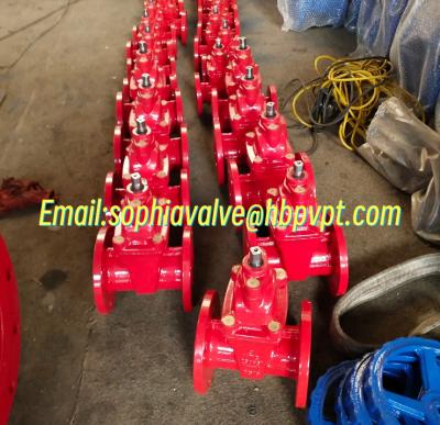 Quality AWWA 250PSI flanged gate valve for sale