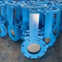 Quality DN250 PN16 WCB cast steel knife gate valve for sale