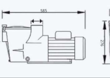 Κίνα SPA1005 Swimming Pool Water Pumps For Swimming Pool προς πώληση