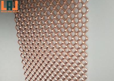 China Malla de Diamond Hole EMI Shielding Mesh 3x6 Mesh Opening Copper Expanded Metal en venta