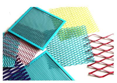 China Golden Color 2mm Architectural Expanded Mesh Decorative Metal à venda