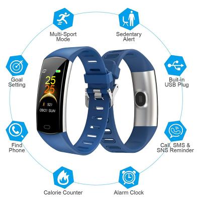 Cina Chiamata BLE5.0 di Rate Blood Pressure Monitor Smartwatch Bluetooth del cuore di C07C in vendita