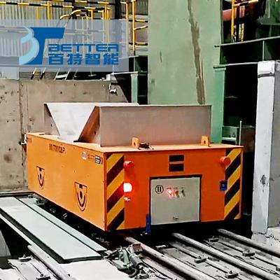 China Low Voltage Rail Transfer Cart 1-300 Ton Battery Power For Automated Production Lines for sale