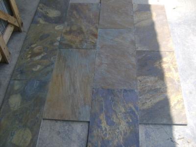 China China Multicolor Slate Walkway Pavers Rusty Slate Wall Tiles Rust Slate Patio Stones for sale
