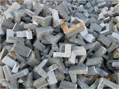 China Revestimiento natural de la pared de la pizarra de la pizarra de campo de la piedra de la pizarra de la chapa al azar gris de la piedra en venta