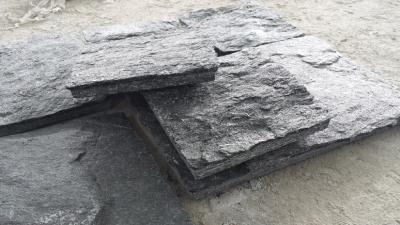 China Black Quartzite Tiles Natural Quartzite Stone Wall Cladding Quartzite L Corner Stone for sale