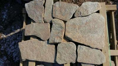 China Tumbled Rustic Quartzite Random Flagstone Irregular Flagstone Wall Landscaping Stones for sale