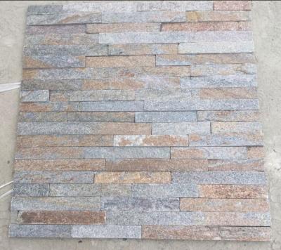 China Rustic Quartzite Z Stone Panel Natural Stone Cladding Quartzite Stone Veneer Fireplace Stacked Stone for sale