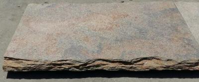 Chine Chapeaux rustiques de mur de quartzite, pierre naturelle de dessus de mur, chapeaux de colonne, chapeaux de pilier, pierre rustique supérieure de pilier à vendre