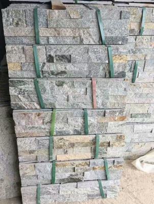 China Colorful Forest Quartzite Culture Stone,Quartzite Ledgestone,Natural Stacked Stone,Real Stone Cladding,Thin Stone Veneer for sale