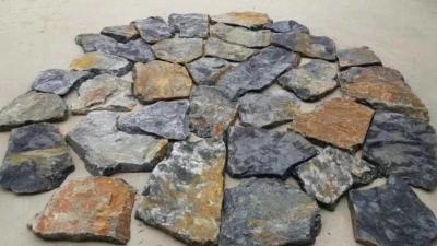 China New Oyster Quartzite Random Flagstone,Quartzite Irregular Flagstone,Crazy Stone,Landscaping Random Stone for sale