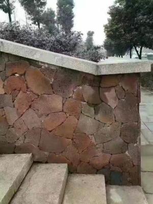 China Rot/Brown-Lava-Stein-gelegentliche Steinplatten, Lava-unregelmäßige Steinplatten, Basalt-verrückte Steine, Lava-gelegentliche Steine zu verkaufen