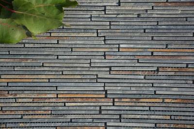 China Rusty Slate Mosaic,Natural Stone Mosaic Pattern,Multicolor Slate Mosaic Wall Tiles,Interior Stone Mosaic for sale