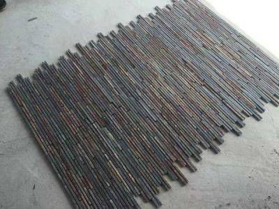 China Rusty Slate Mosaic,Natural Stone Mosaic Pattern,Multicolor Slate Mosaic Wall Tiles,Interior Stone Mosaic for sale