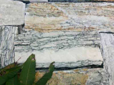 Chine Pierre de gisement de marbre de vert de Lotus, placage de Fieldstone de marbre de vert de jade, pierre lâche verte, Ledgestone lâche de marbre à vendre