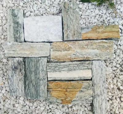 Chine Pierre de gisement de marbre de vert de Lotus, placage de Fieldstone de marbre de vert de jade, pierre lâche verte, Ledgestone lâche de marbre à vendre