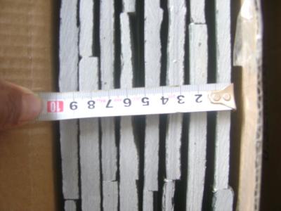 China Piedra apilada pizarra partida de la cara, revestimiento negro rajado de la piedra de la pizarra, chapa de piedra fina, los paneles negros de la piedra de Zclad de la pizarra en venta