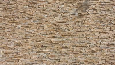 China Auster Sclad Ledgestone, aufgeteilte Gesichts-Quarzit-Stein-Umhüllung, Weißgold-Kultur-Stein, Wüsten-Gold Staplungsstein zu verkaufen