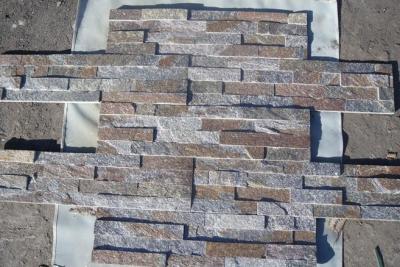 China Rustikale Quarzit-Stein-Platten, Quarzit Zclad-Stein-Umhüllung, rustikales Steinfurnier-blatt, natürlicher Kultur-Stein, Staplungsstein zu verkaufen