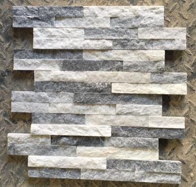 China Silver Cloud Quartzite Zclad Stacked Stone,Cloudy Grey Stone Cladding,Thin Stone Veneer,Quartzite Culture Stone for sale