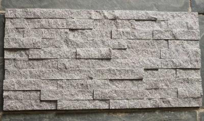 Chine Pierre grise de culture du granit G654, panneaux de registre de granit de gris argenté, panneaux de pierre de granit de la Chine, pierre empilée par Zclad naturelle à vendre