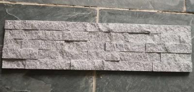 Chine Pierre grise de culture du granit G654, panneaux de registre de granit de gris argenté, panneaux de pierre de granit de la Chine, pierre empilée par Zclad naturelle à vendre