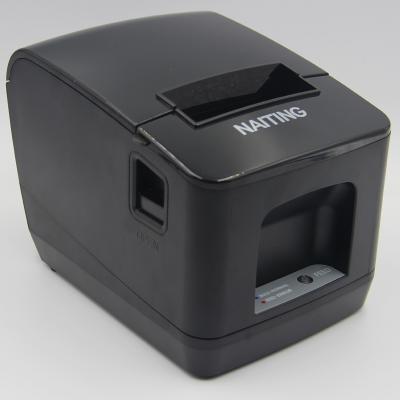 Cina 2021 Black And White Thermal Printer 80 Mm USB+LAN Interface Popular POS System in vendita