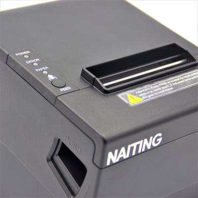 Cina New Design Black and White USB and OEM Connect 80mm POS Receipt Thermal Printer for Cash Register in vendita