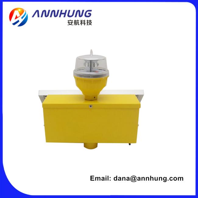 Low intensity solar obstruction light Solar Warning Light