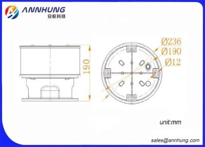 China Doppelte LED-Luftfahrt-Hindernisfeuer-Einsparungs-Leistungsaufnahme und Wartung zu verkaufen