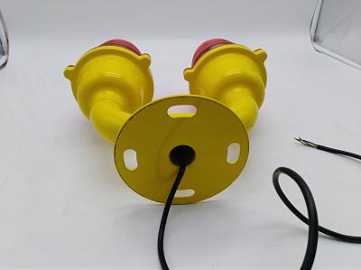 China Intensidad reducida doble de destello de la luz de obstrucción de la aviación de la advertencia LED FAA L810 en venta