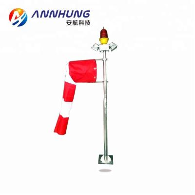 China CE AH-HP/W-1 Airport Wind Direction Cone With Red And White Wind Sock for sale