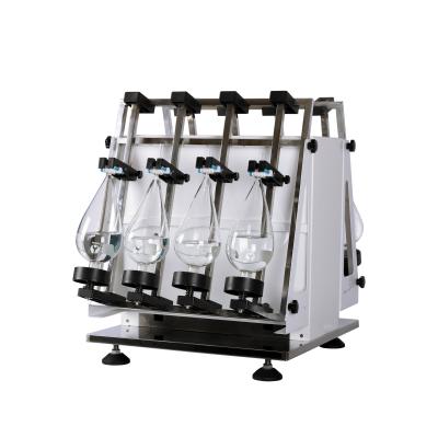 Cina Double Sided Vertical Shaker Type 1 Liter Separatory Funnel Liquid Shaking 6 Sample Holders in vendita