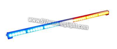 中国 (SA-618-7) LED のバイザー ライト、7 つのモジュール TIR-6、1W LEDs の 7 つの抜け目がないパターン 販売のため