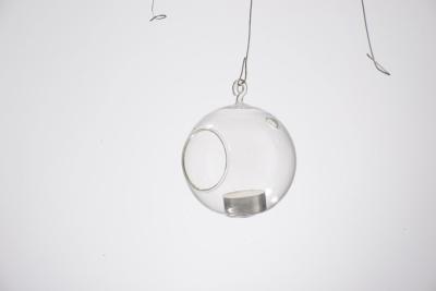 China Candle holder, Heat-resistant glass, borosilicate glass, decorative glass, hanging ball, flower vase for sale