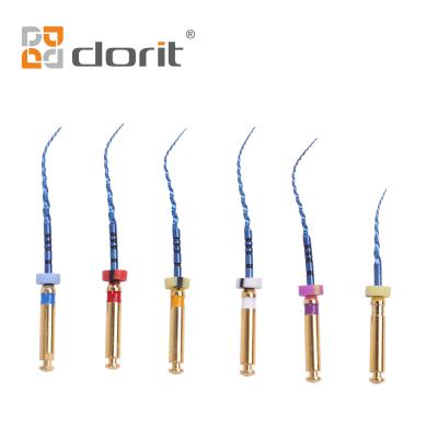 Cina archivi di finitura della conicità di 19mm 21mm 25mm di apertura pro 31mm di Endo Files Niti Probe Shapping in vendita