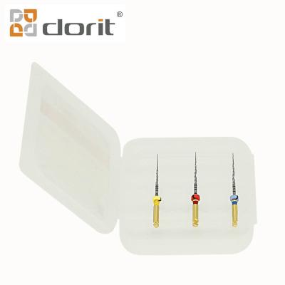 Cina attivazione di calore di endodontica di Niti Rotary Instruments del dentista di 3Pcs X1 X2 X3 in vendita