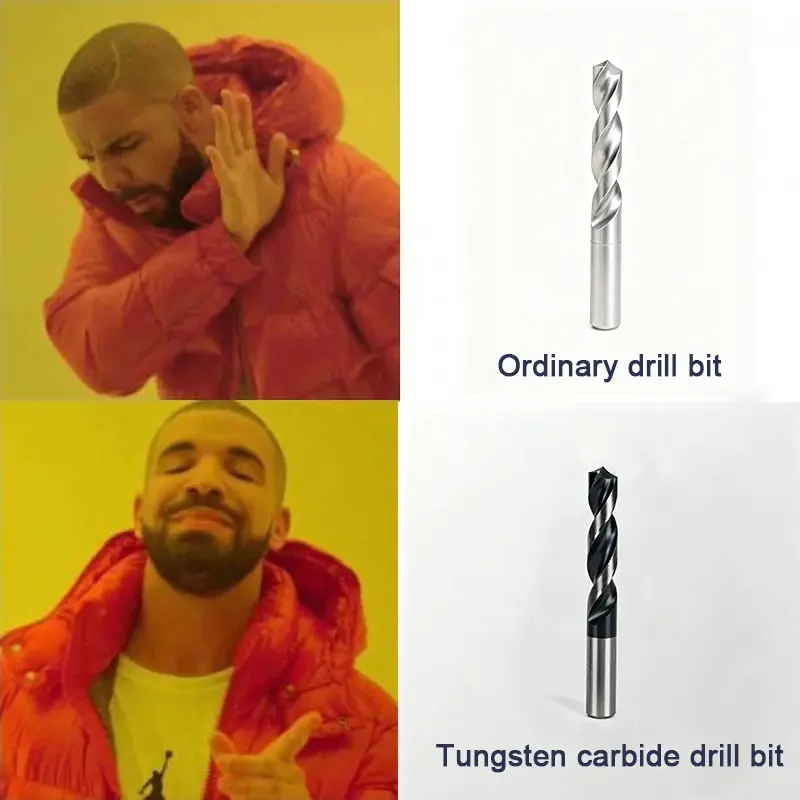 Tungsten carbide drill bit Tungsten carbide drill bit
