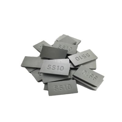 China High TRS 2700 Mpa Low Porosity A02/B00/C00 Fine Grain Size 0.6-0.8 μm Tungsten Carbide Brazed Tips for Stone Cutting and Carving for sale