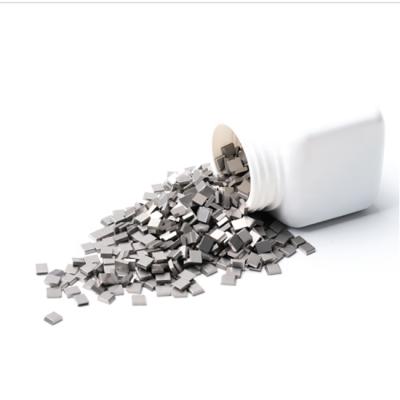 China High TRS 2700 Mpa Low Porosity A02/B00/C00 Fine Grain Size 0.6-0.8 μm Tungsten Carbide Brazed Tips for Stone Cutting and Carving for sale