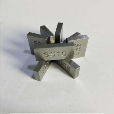 China Customized Tungsten Carbide Brazed Tips with High Density Range 12.00-14.90 g/cm³ Hardness 86.5-93.6 HRA and TRS 2000-4200 MPa for sale