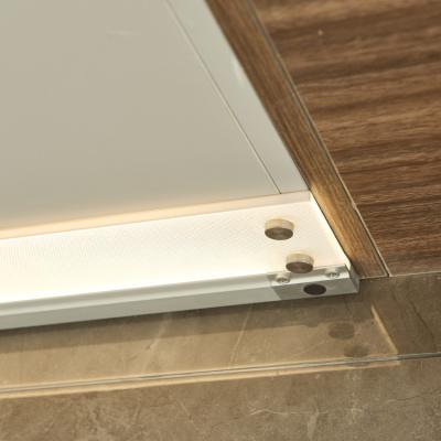 Κίνα Γκρίζα γραφεία κουζινών PVC συνόλων γραφείου κουζινών σύγχρονων σχεδίων PVC δονητών πολυτέλειας προς πώληση
