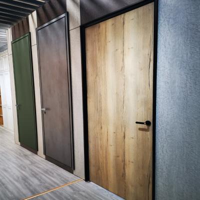 Chine portes en bois d'appartement contemporain de portes intérieures de 2000x800x40mm à vendre