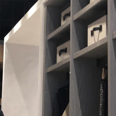 Chine Promenade adaptée aux besoins du client de contreplaqué de garde-robe de mur dans la garde-robe de chambre à coucher de cabinet moderne à vendre