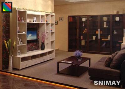 Cina Mobilia di legno LCD del salone degli armadietti di esposizione di Corridoio TV dell'europeo semplice nel bordo del MDF in vendita