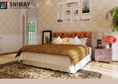 Cina Comodini della camera da letto della melammina, comodini di legno con i cassetti in vendita