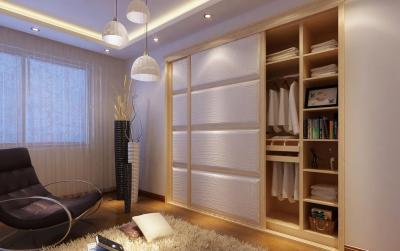 Cina Progettista di lusso del gabinetto del guardaroba della camera da letto di legno con il MDF Almirah in vendita