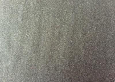 中国 60wool40other木炭色のplainlowの重量のメルトンのウールの生地 販売のため