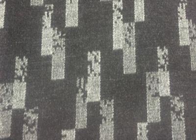 Cina Tessuto di tessuto tinto filato del jacquard del modello bianco ed il nero 750g/M in vendita
