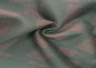 Cina Tessuto di tessuto anti- del jacquard del plaid di Hongmao Pilling rosso ed il nero 750g/M in vendita